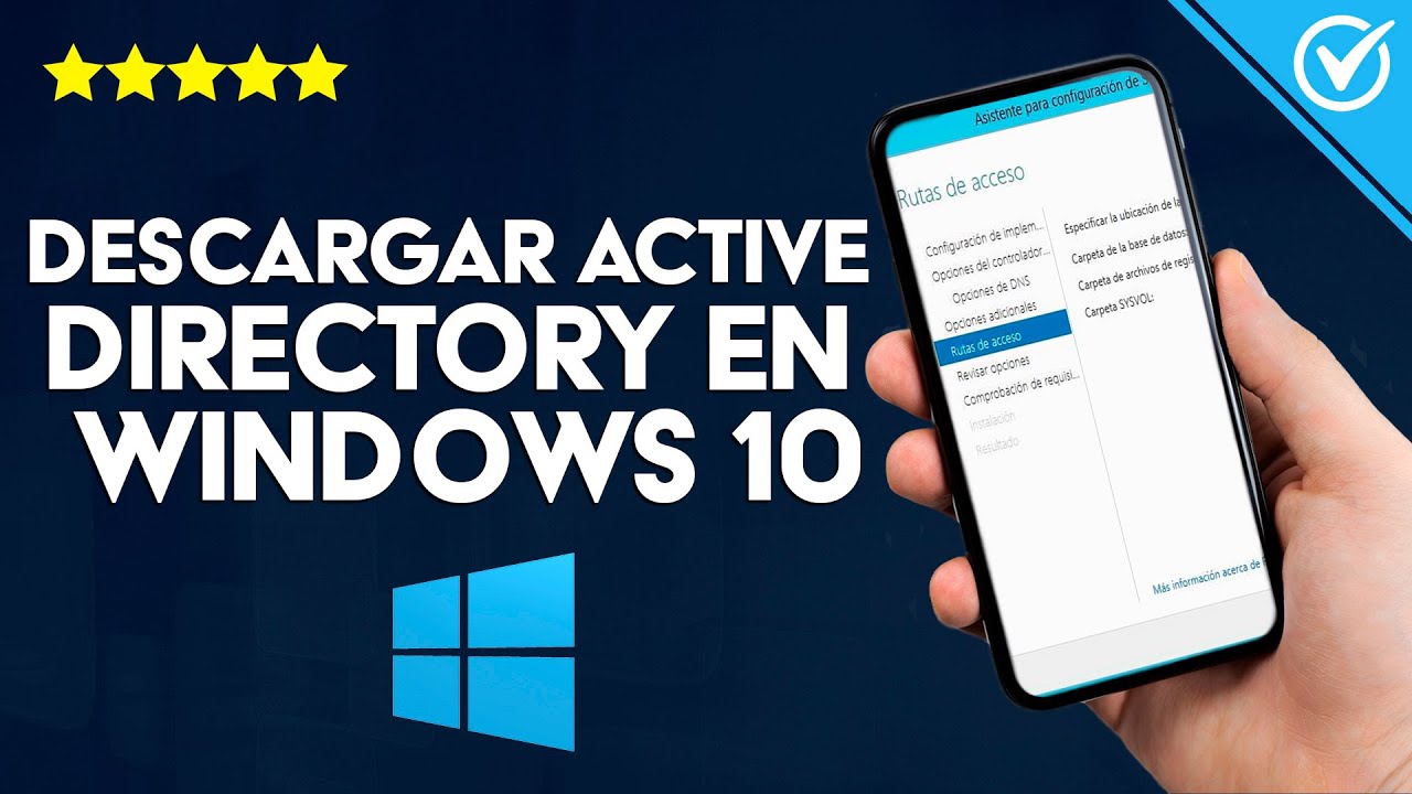 ¿Cómo Descargar e Instalar en tu Windows 10 Active Directory Rápidamente? - YouTube