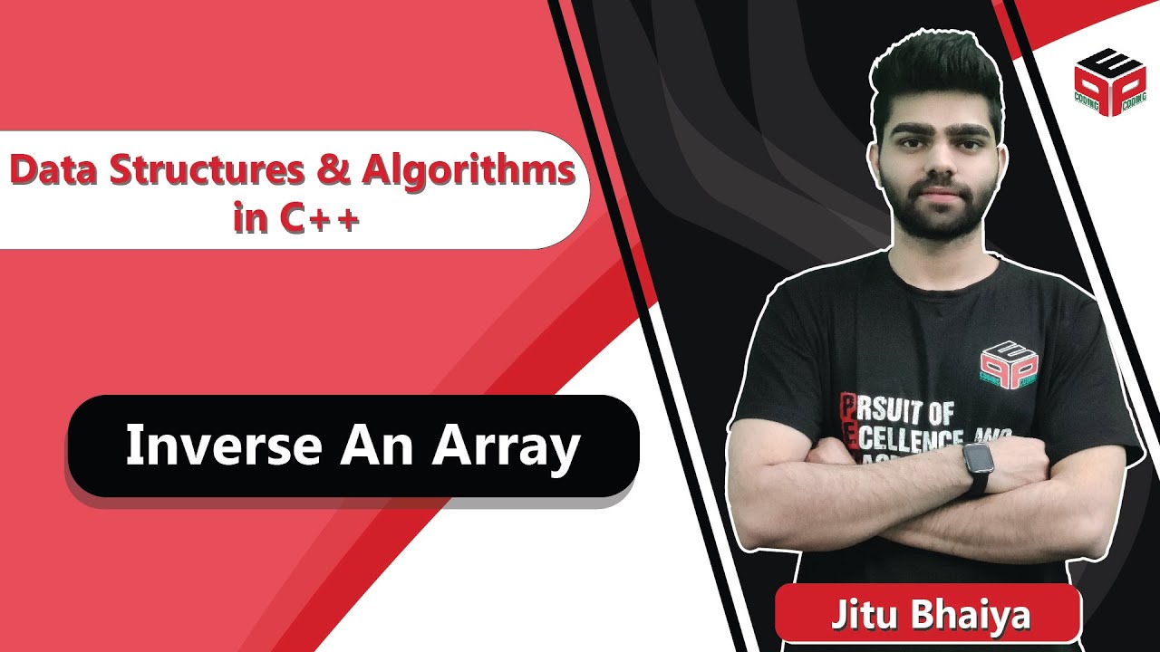 Inverse An Array Data Structures Algorithms In C Youtube 7797