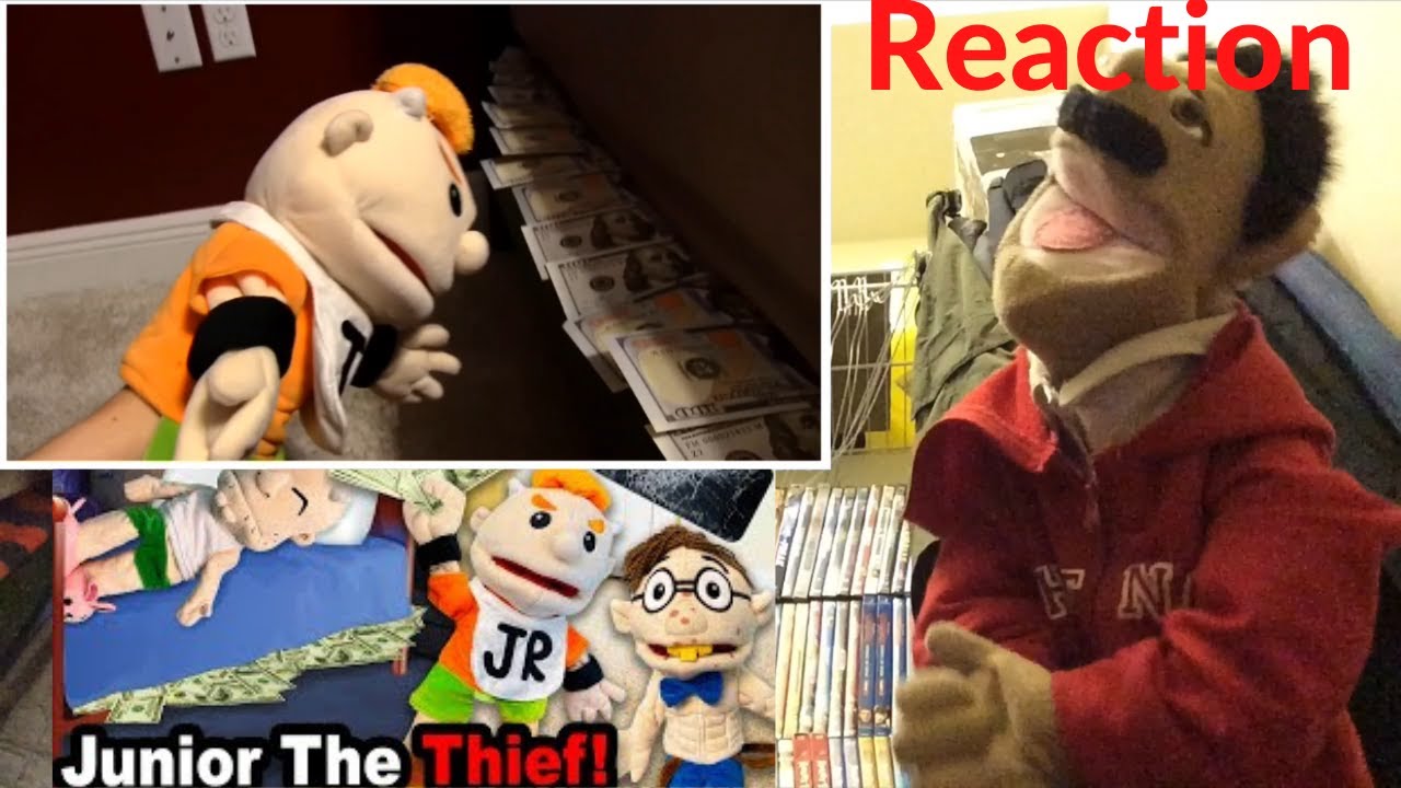 SML Movie: Junior The Thief Reaction (Puppet Reaction) - YouTube