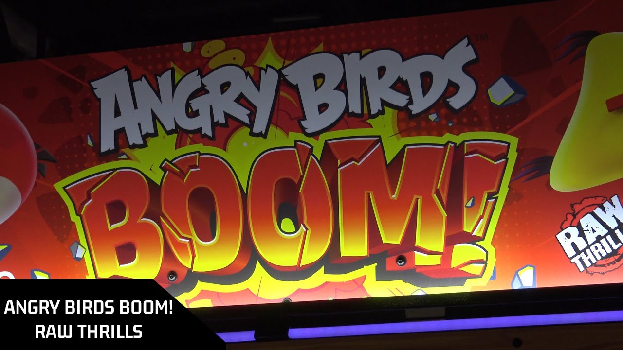 Angry Birds Boom by Play Mechanix/Raw Thrills [IAAPA 2024] - YouTube