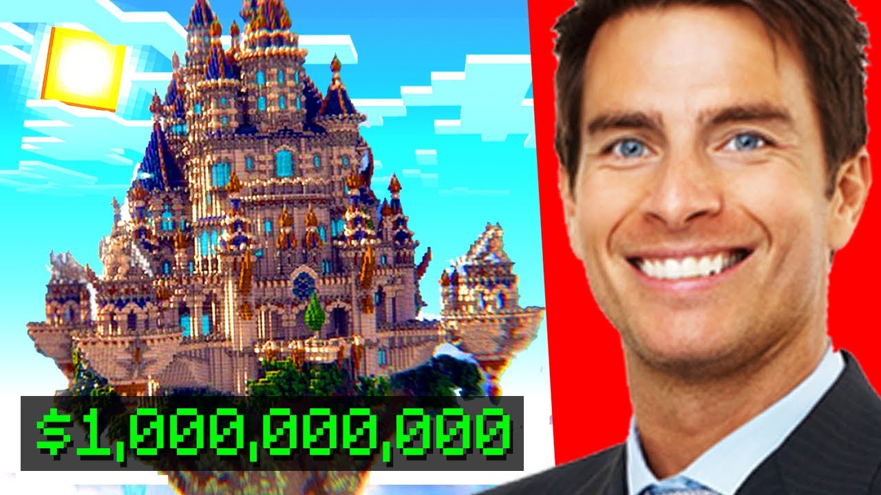 How I spent ONE BILLION DOLLARS in Minecraft SKYBLOCK - YouTube