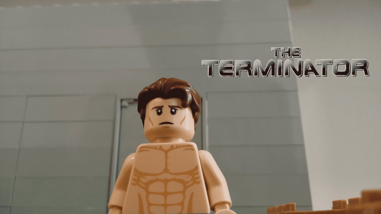 Lego The Terminator Bar Fight Stop Motion - YouTube