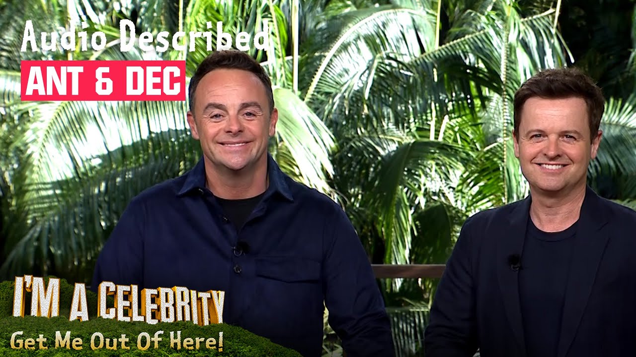 Audio Described: Ant & Dec | I'm A Celebrity... Get Me Out Of Here ...