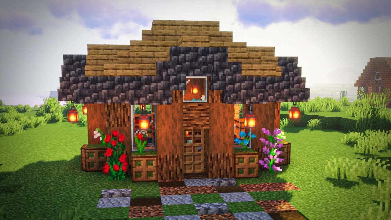 Minecraft : How to Build Small Cute House in Minecraft | Tutorial build ...