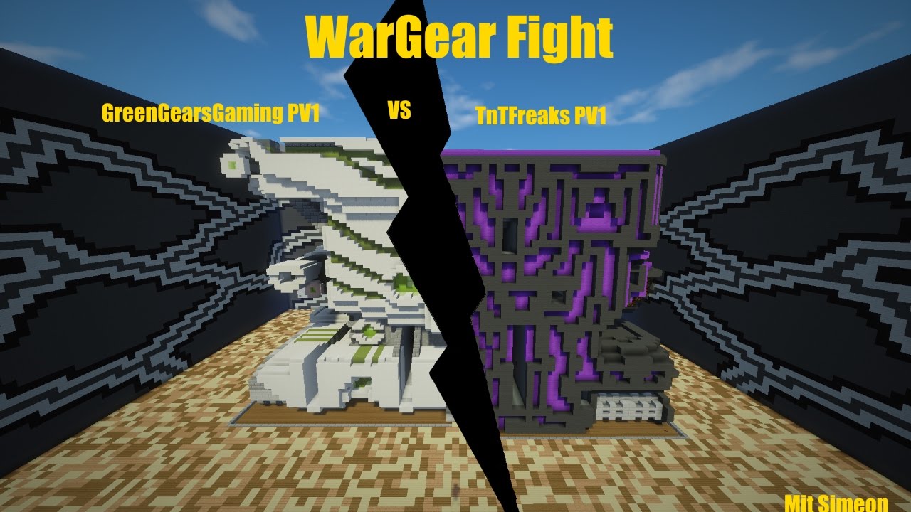 Minecraft WarGear | WarGear Fight | #01 - YouTube