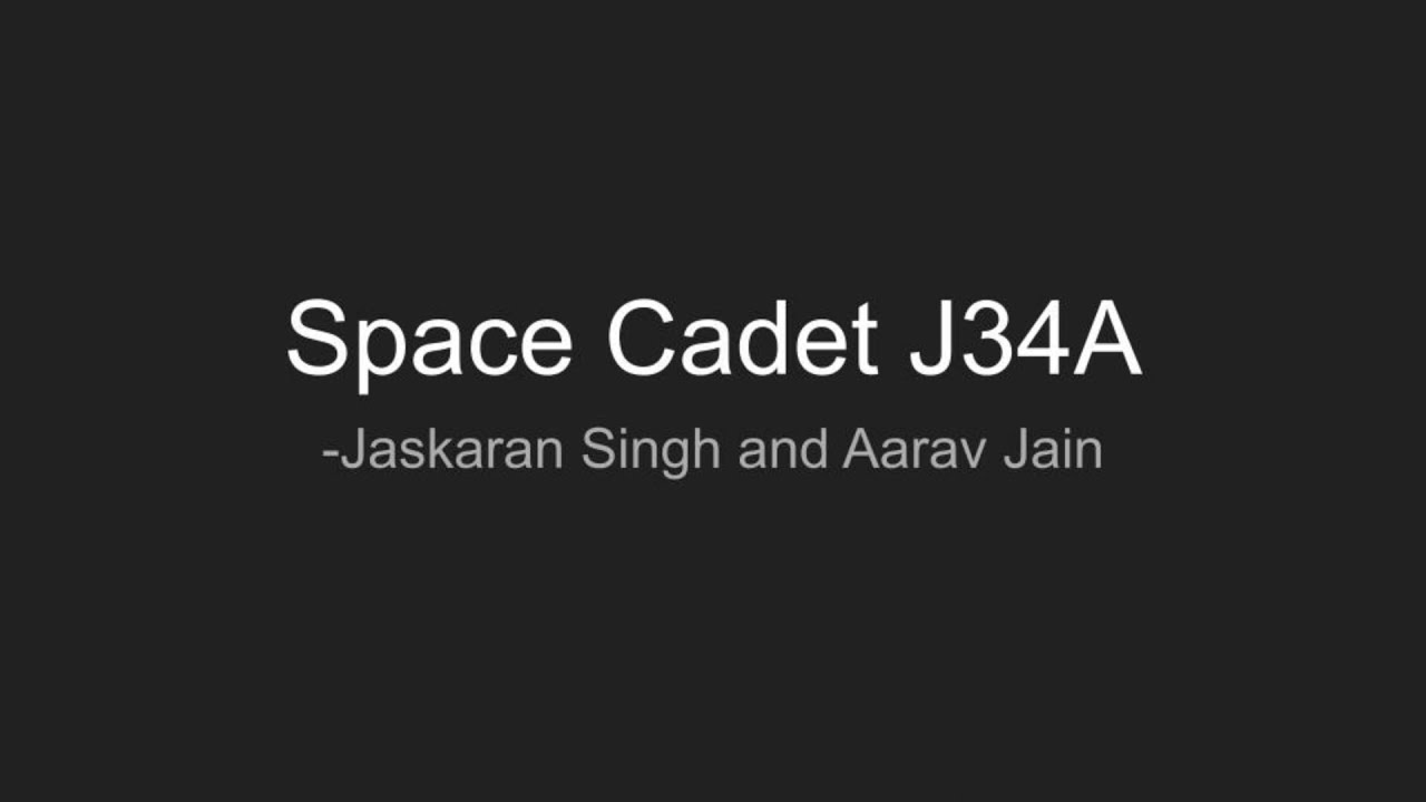 Space Cadet J34A - YouTube