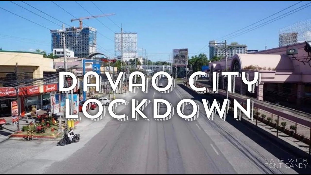 Davao City Lockdown | Davao City Street Ride Experience - Corona Virus ...