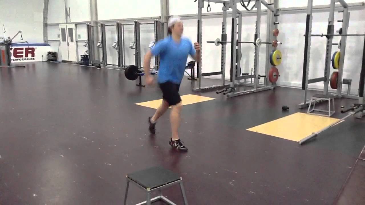 Lunge Jump - YouTube