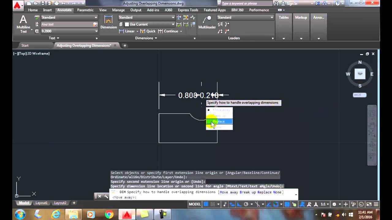 AutoCAD I 17 14 Adjusting Overlapping Dimensions YouTube autocad-i-17-14-adjusting-overlapping-dimensions-youtube