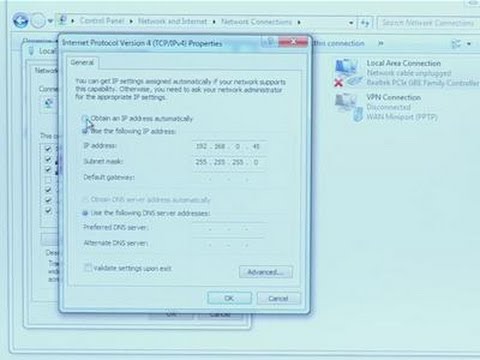 How To Enable Dhcp On Your PC - YouTube