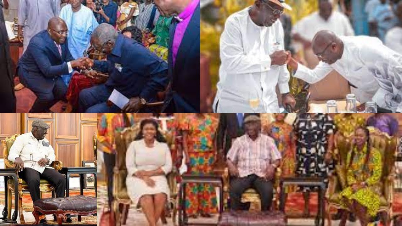 AMAZING!.Ex Prez Kuffuor Gives His ''CHAIR'' To Bawumia In His OWN ...