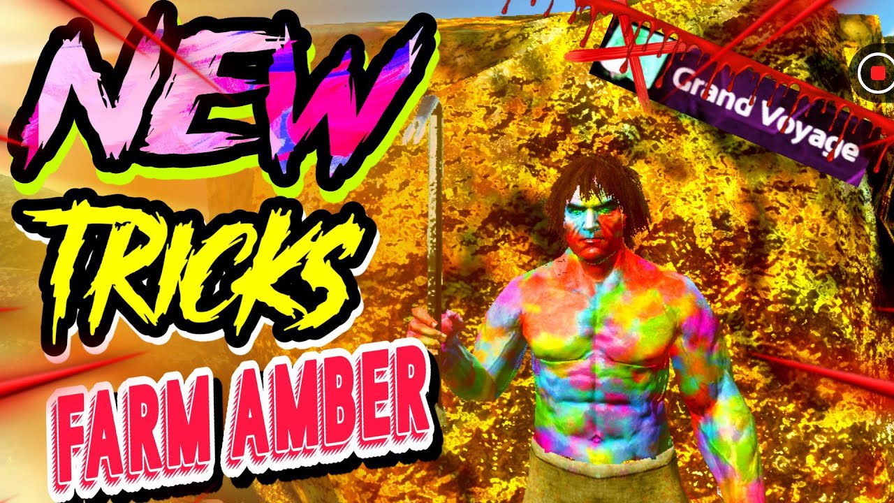 🔴ARK MOBILE | How To Get Amber In Ark Mobile | Ark Mobile Amber Farm ...