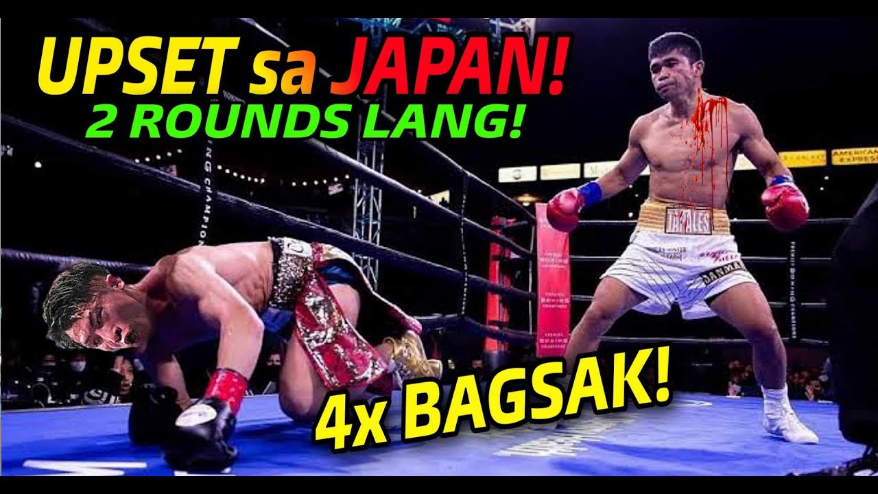 ITO NA! TAPALES NAKA UPSET SA JAPAN, JAPANESE CHAMPION 2 ROUNDS LANG ...