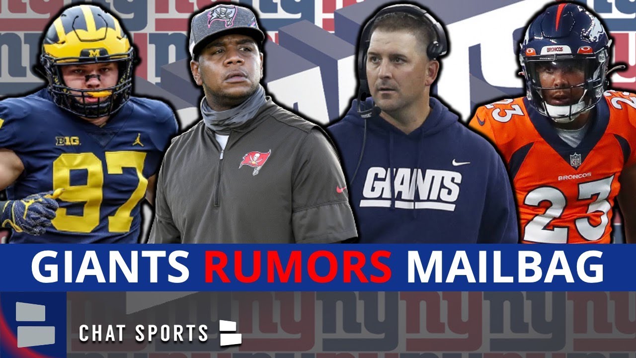 Giants Rumors Q&A: Joe Judge Replacements? Giants Trade Targets Ft Kyle ...