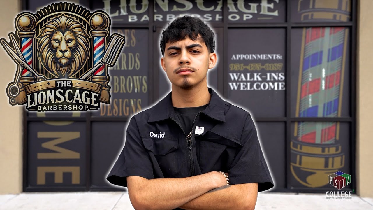 From Dream To Reality: PSJA Alum Opens Barbershop at 18 - YouTube