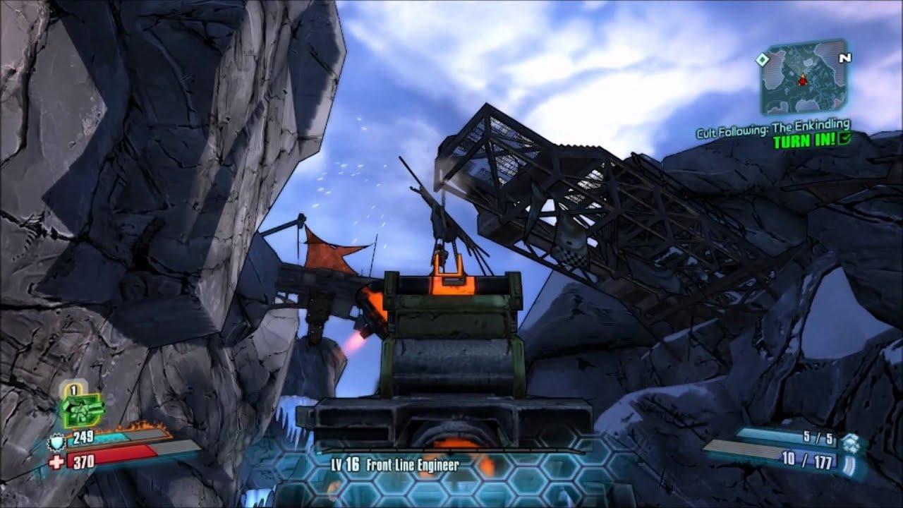 Borderlands 2 - Totems of Fire - Ignite all the hanging totems - YouTube