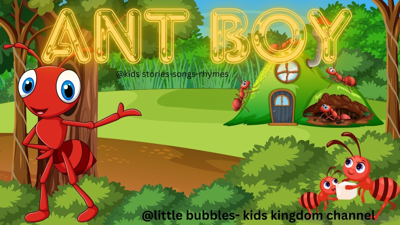 ANT BOY- GIRL VERSION #education #funny #cute #rhymes #trending - YouTube