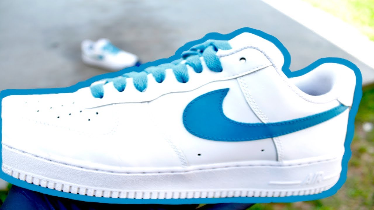 How To Custom Air Force 1 | How To Restore Air Force 1 | Full ...