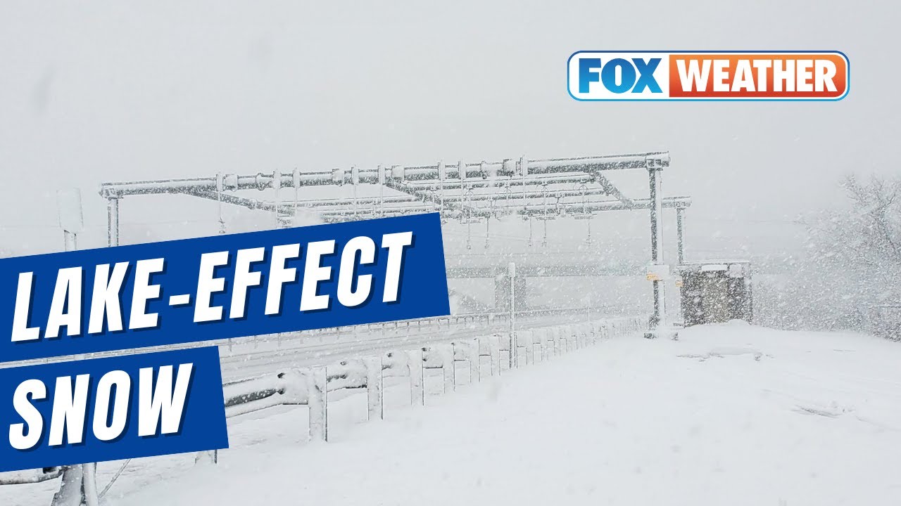Multiday Lake-Effect Snow Event Burying Parts Of New York - YouTube