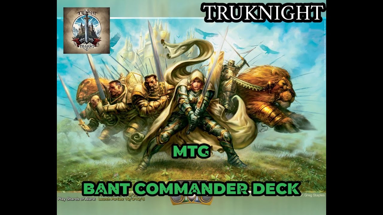 MTG Bant Commander Deck Profile August 2024 - YouTube