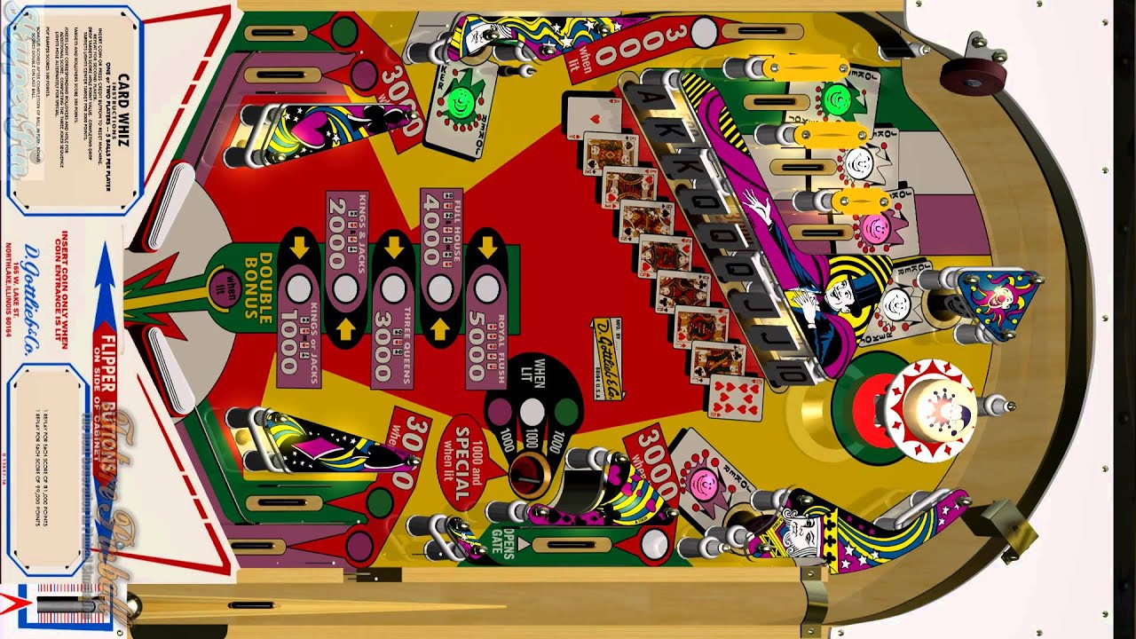 Card Whiz (Gottlieb 1976) - YouTube