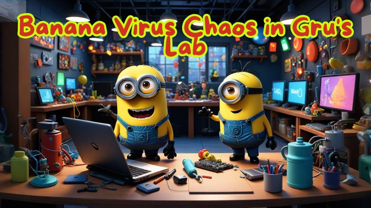 Banana Virus Chaos in Lab | Bedtime stories in English |Adventure - YouTube