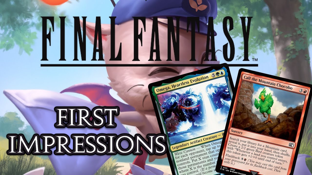 First Impressions of Final Fantasy Draft/Sealed! - YouTube