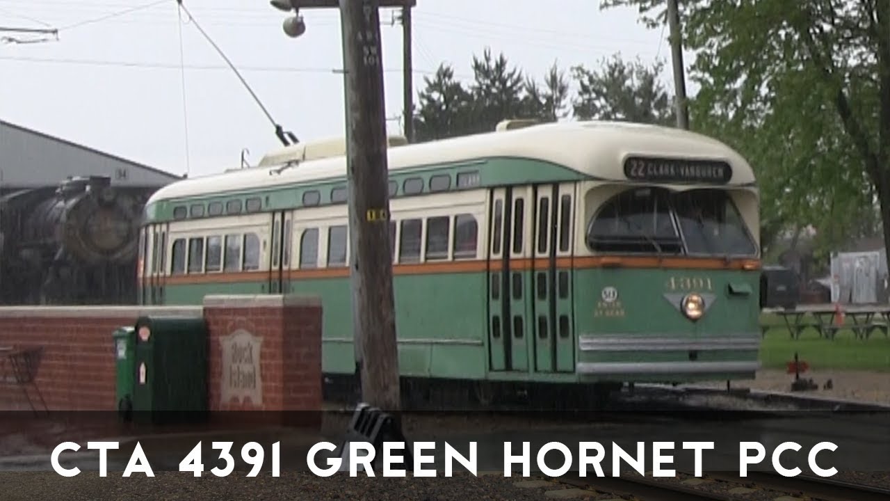 CTA Green Hornet Streetcar On The Streetcar Loop Illinois Railway ...