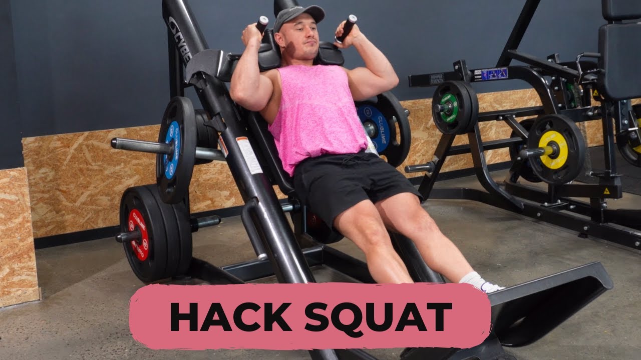 How to perform the Hack Squat - YouTube