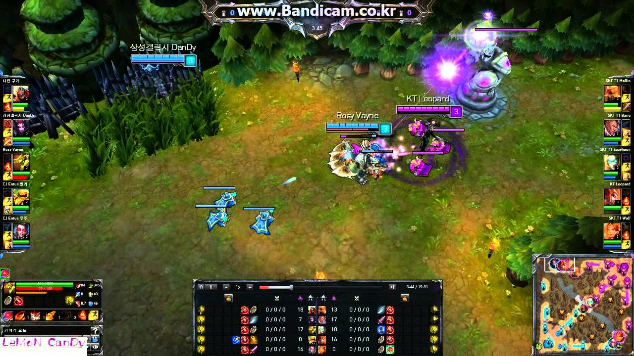 LOL - 역갱의 댄디 엘리스 - Samsung Ozone DanDy's Elise counter ganking - YouTube
