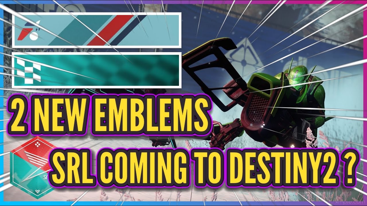 NEW EMBLEMS LEAKED - Possible RETURN of SRL | Destiny 2: Season Of The ...