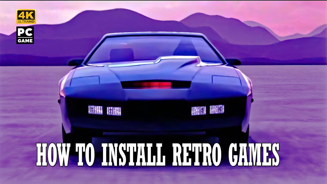 How to install play old Knight Rider pc game on Windows 11 - RTX 3080 ...