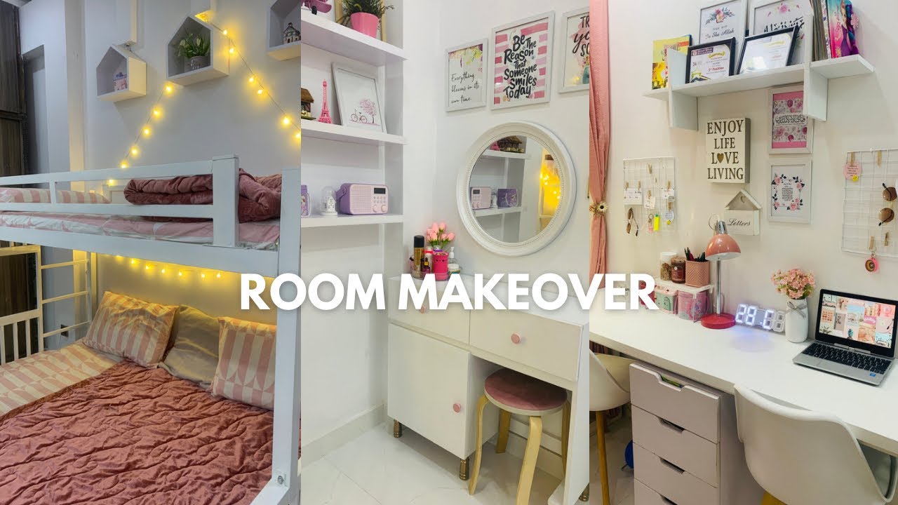 Small Room Makeover | Pinterest inspired | Unboxing, decorating ...