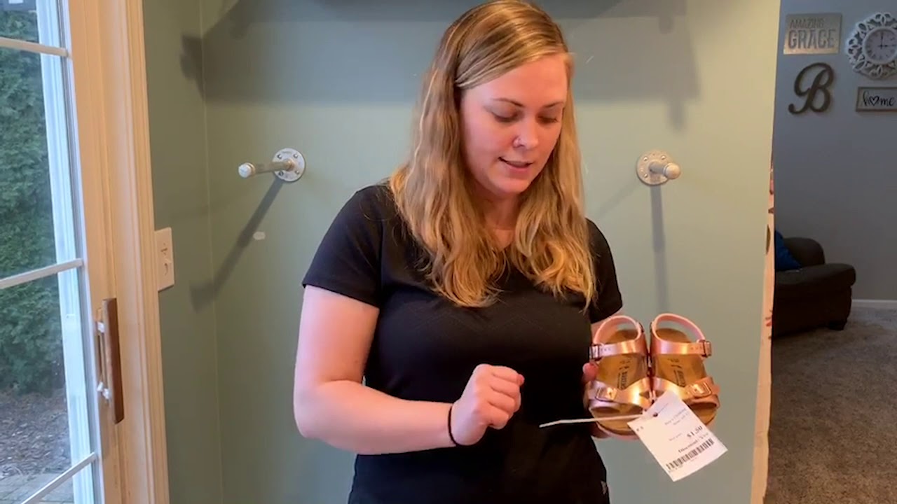 Encore Kids Consignment Sale- Tagging Shoes - YouTube