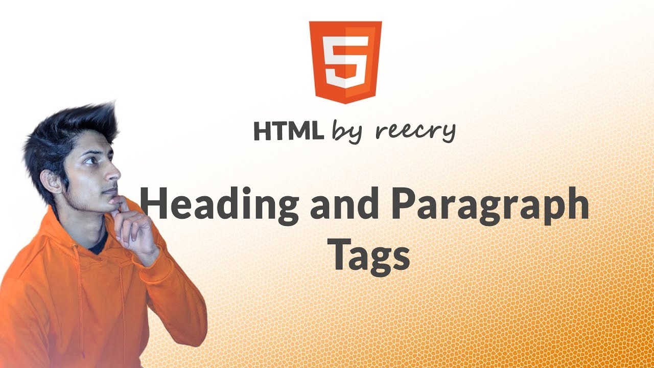 Heading And Paragraph In Html Youtube