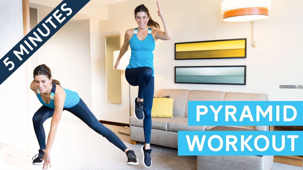 5-Minute Bodyweight Pyramid Workout - YouTube