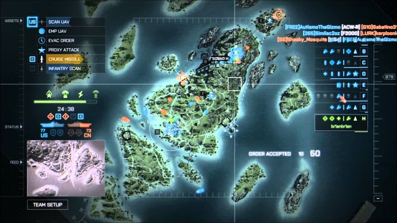 BF4 Commander Mode Ep. 43: MORTAR THE ATTACK BOATS, WITH MISSILES ...