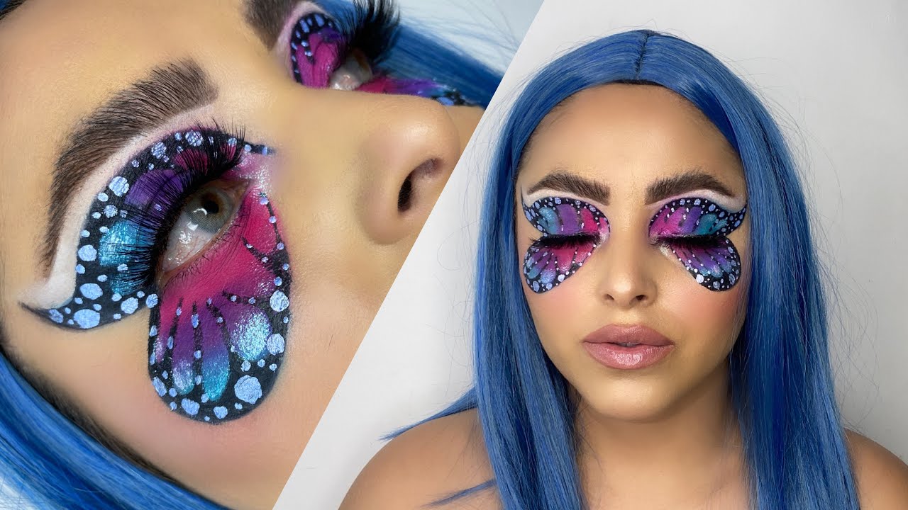 Butterfly Makeup / Maquillaje de Mariposa / TENDENCIAS DE MAQUILLAJE ...