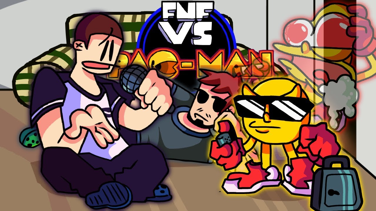 Here Comes Pacman! | Friday Night Funkin' VS Pac-Man - YouTube