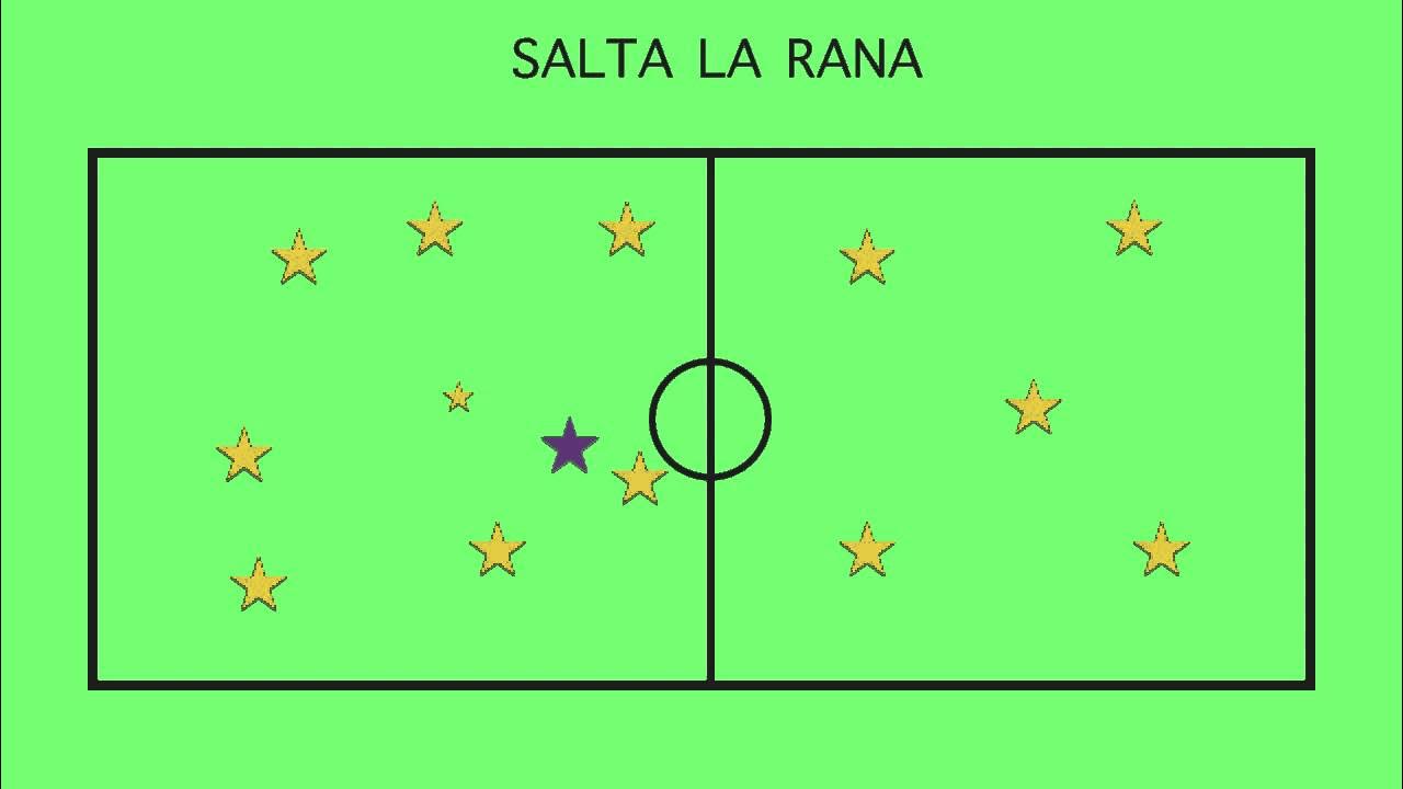 SALTA LA RANA - Juegos Educación Física - YouTube