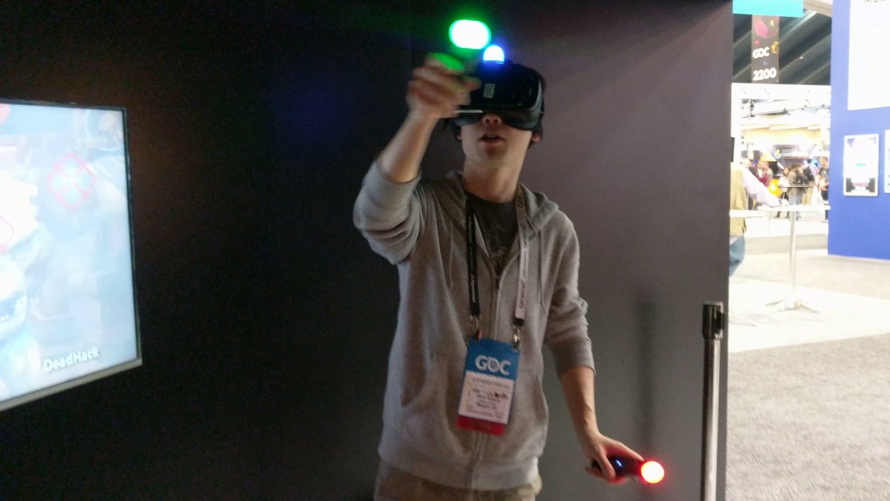 Ximmerse Gear VR Positional and Hand Tracking Demo - YouTube