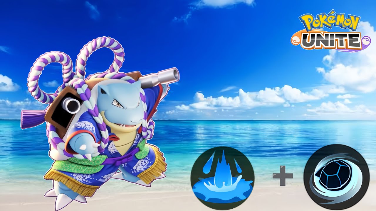 SPINNING and WINNING it's that simple with BLASTOISE | Pokemon Unite # ...