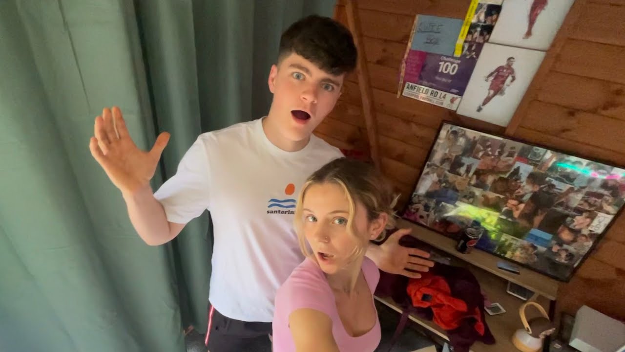 Renovating the cabin part 1 !!// Jamie&Brooke - YouTube