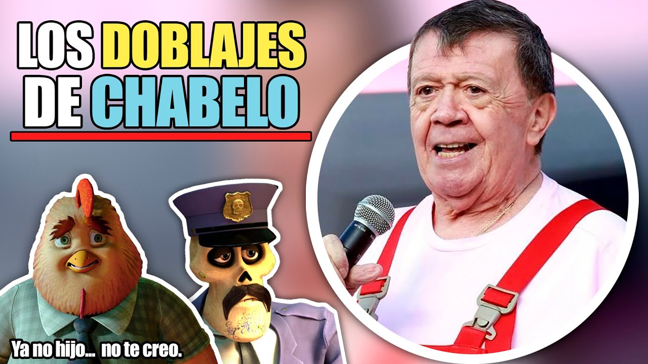 Doblajes en los que participó Chabelo | Español Latino | Xavier López ...