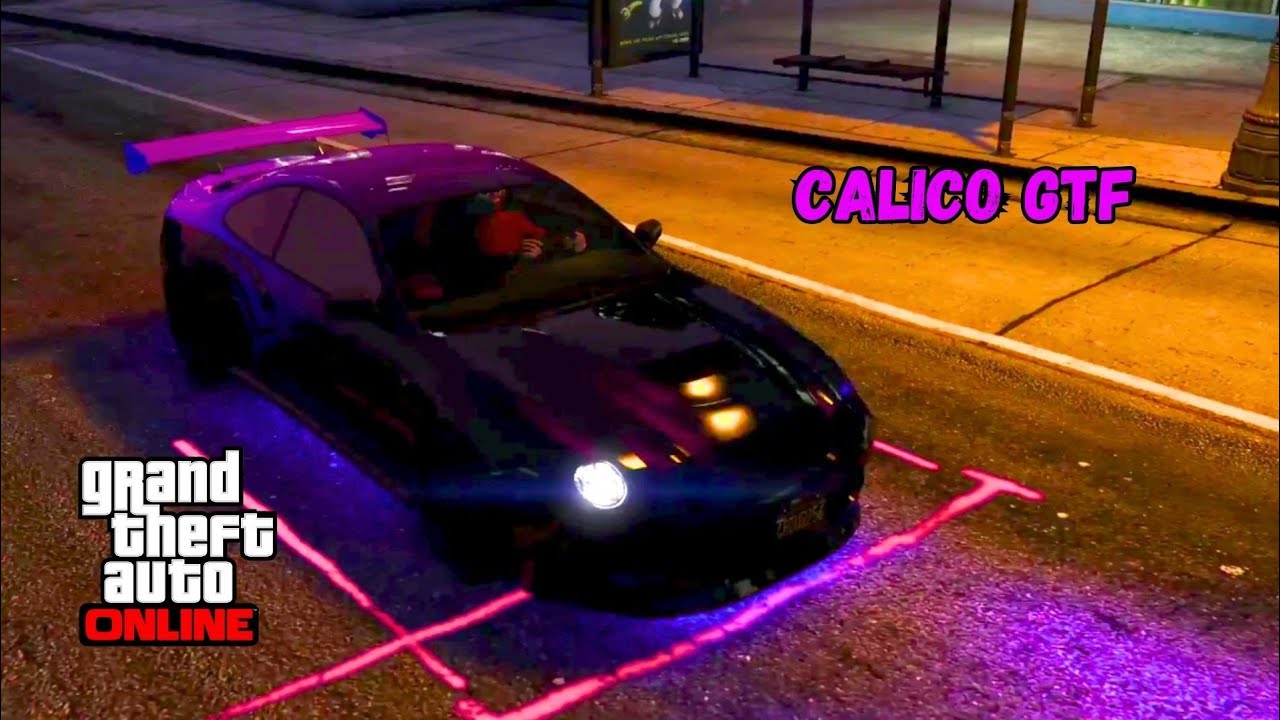 MIS PRIMERAS CARRERAS CON EL CALICO GTF - GTA V ONLINE - YouTube