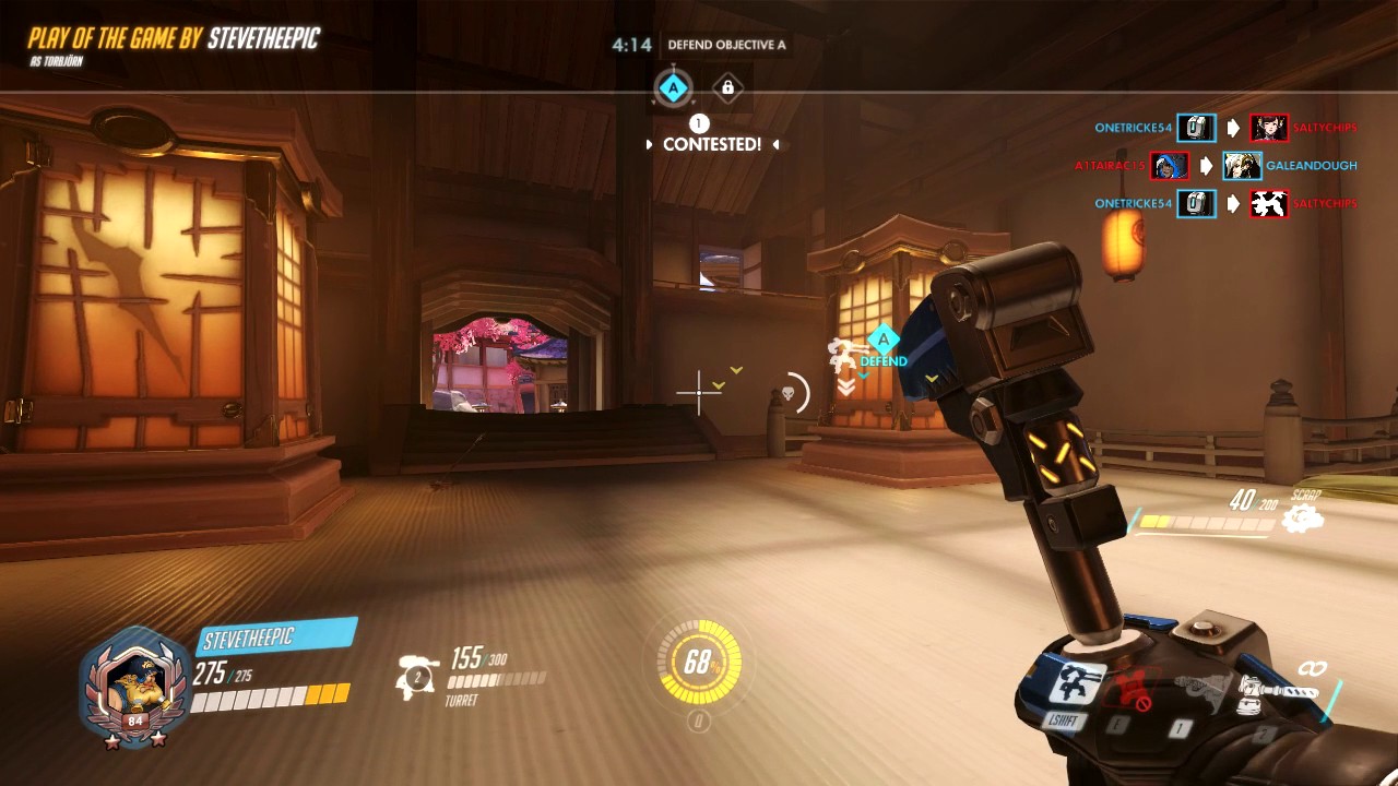 Overwatch Highlight:Epic Torb Play of the Game - YouTube
