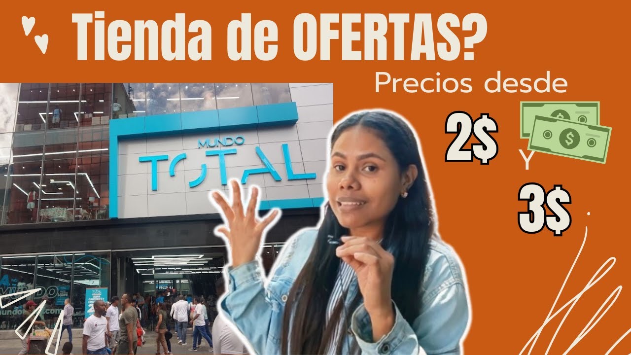 MUNDO TOTAL Descubre esta TIENDA por departamentos en Sabana Grande 🏷️🛍 ...