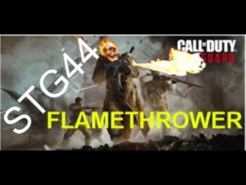 *INSANE* FLAME THROWER STG44!!! CoD:VANGUARD | LavaGon - YouTube