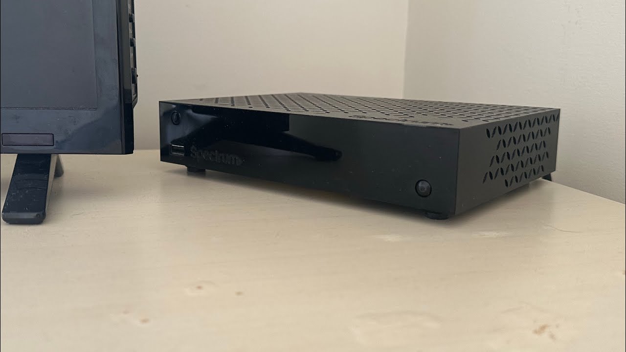 Spectrum Receiver Box in The Bedroom 2 of 5 - YouTube