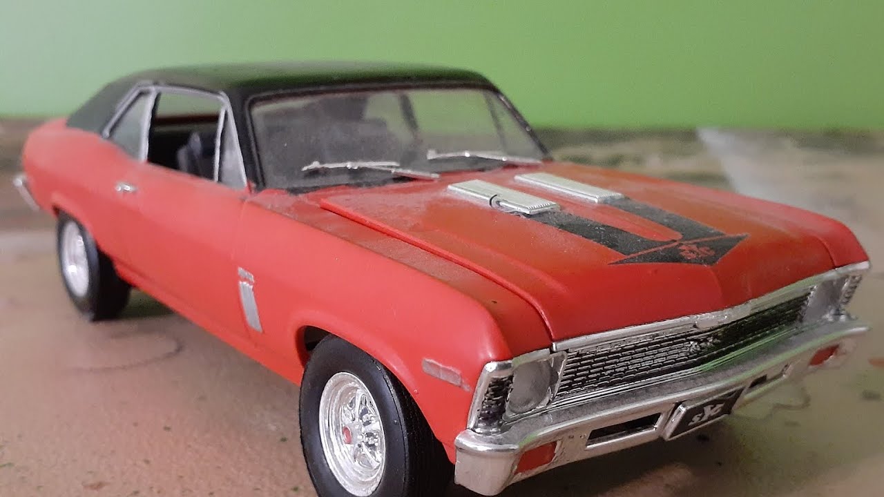 1970 Nova model kit - YouTube